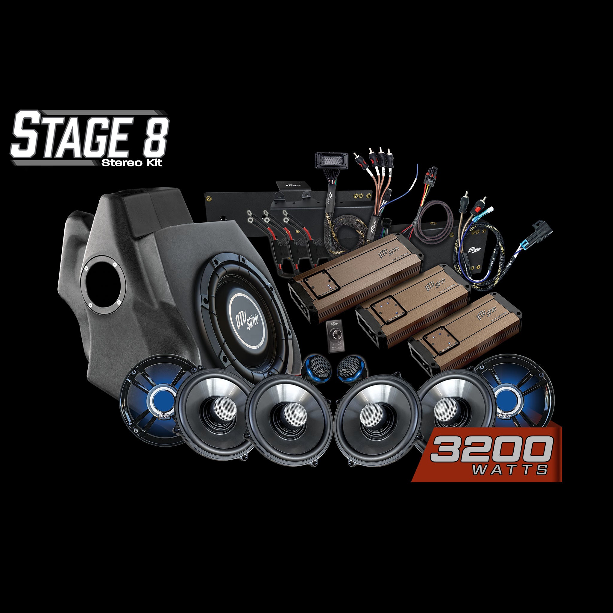 '20-'24 Polaris RZR Ride Command Stage 8 Stereo Kit | Pro Series | UTV ...